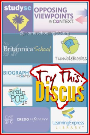 Discus--A Resource for Homeschoolers in SC